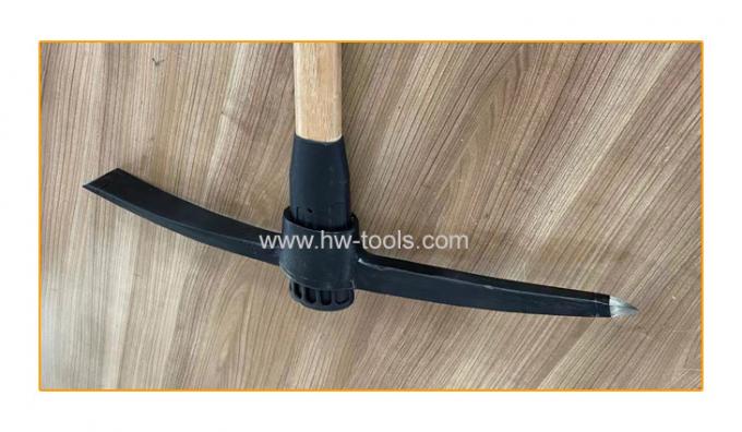 Steel Pickaxe with wooden handle