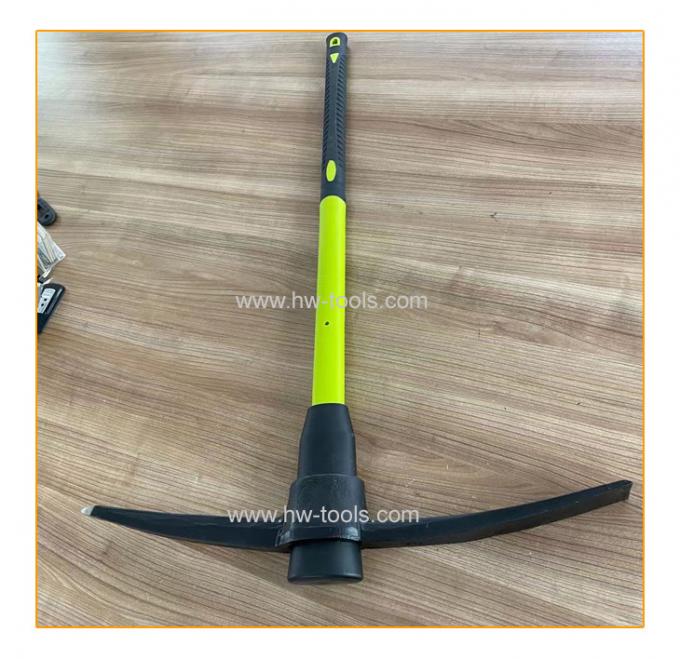 Steel Pickaxe with wooden handle